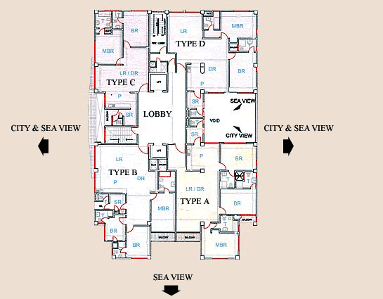 Typical Apartment Floor Plan
